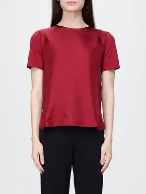 Max Mara Satin Blouse - Red