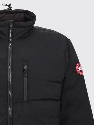Canada Goose Lightweight Down Jacket With High Neck And Logo Patch