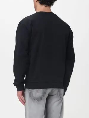DIESEL® Crewneck Sweatshirt With Oval D Logo