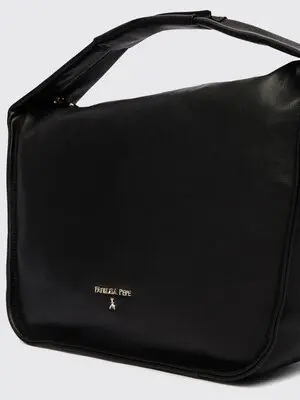 Patrizia Pepe Leather Handbag - Black