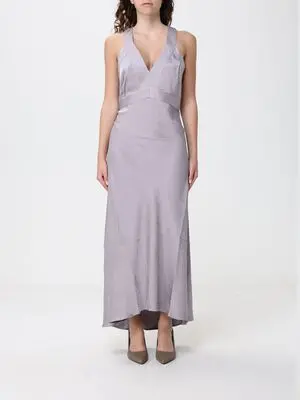 BOSS Crêpe Long Dress - Lilac