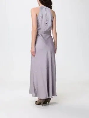 BOSS Crêpe Long Dress - Lilac