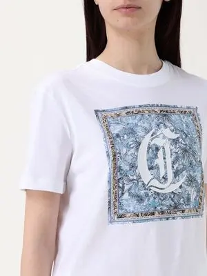 Just Cavalli Graphic T-shirt - White