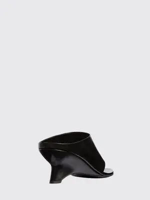 Khaite Marlow Brushed Mules - Black