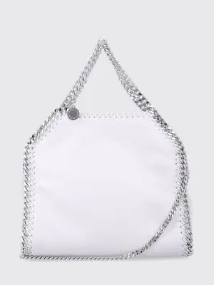 Stella McCartney Falabella Mini Tote Bag In Faux Suede - Grey