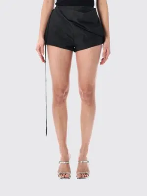 DIESEL® Taffeta Draped Shorts