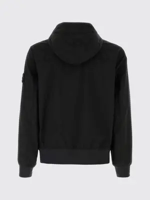 Stone Island Hooded Jacket - Black