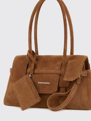 Dsquared2 Suede Shoulder Bag