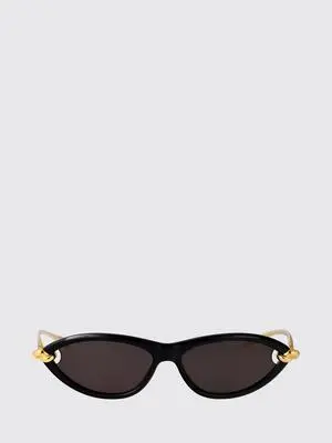 Bottega Veneta Knot Metal And Acetate Sunglasses - Black
