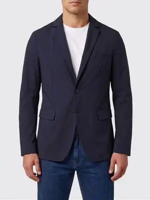 Aspesi Single-breasted Stretch Jersey Blazer - Blue