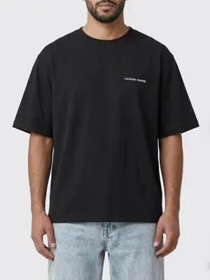 Canada Goose Printed Cotton T-shirt - Black