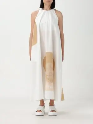 Liviana Conti Halterneck Printed Maxi Dress
