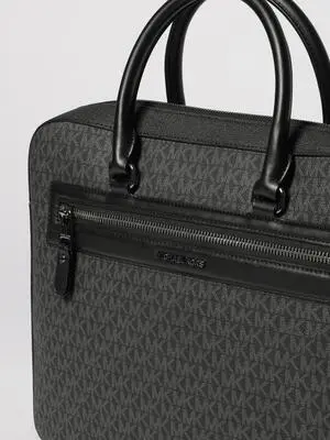 Michael Kors Coated Cotton Monogram Business Bag