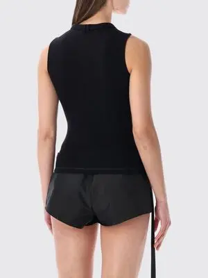 DIESEL® T-iaras Top In Stretch Cotton - Black
