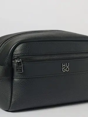 Hugo Hammered Faux Leather Beauty Case