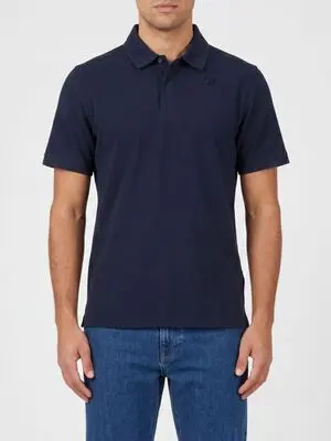 K-WAY Cotton Polo Shirt - Blue 1