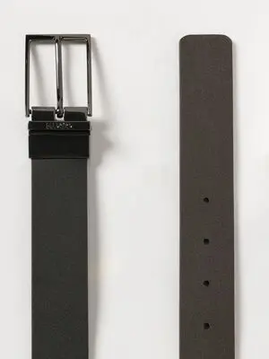 Hugo Reversible Leather Belt With Pin Buckle