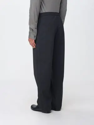 Emporio Armani Slim Fit Wool Blend Trousers