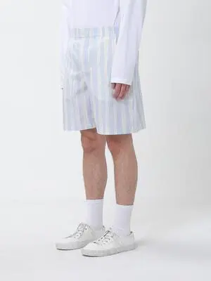 Jacquemus Striped Cotton Shorts