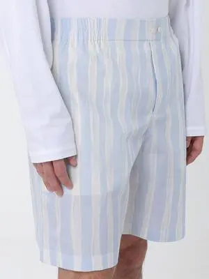 Jacquemus Striped Cotton Shorts