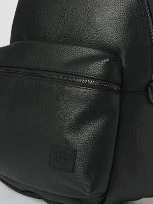 Hugo Hammered Faux Leather Backpack
