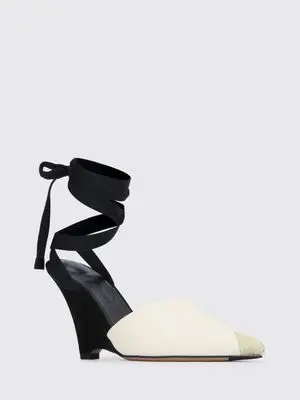 Jacquemus Le Espadrillas Wedge Pumps In Cotton Canvas And Suede