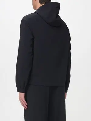 Emporio Armani Zip-up Hooded Jacket - Black