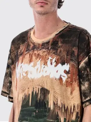Acne Studios Relaxed Fit Graphic Print T-shirt In Organic Cotton