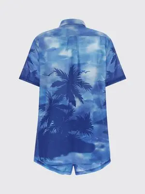 Polo Ralph Lauren Printed Cotton Shirt And Shorts Set