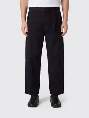 LEMAIRE Wide-leg Belted Trousers - Black