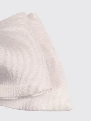 IL GUFO Polyester And Silk Twill Hair Clip With Bow Detail