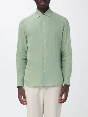 MC2 SAINT BARTH Linen Shirt Green