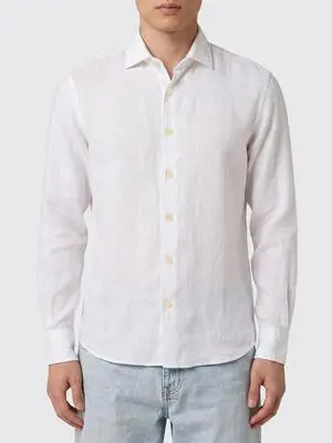 MC2 SAINT BARTH Linen Shirt White