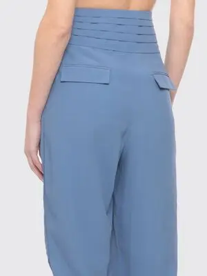 LANVIN Silk Blend Slim Fit Trousers