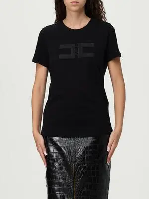 Elisabetta Franchi T-shirt Colour - Black
