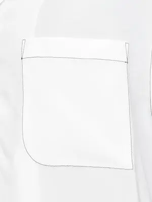 LANVIN Rayon Shirt With Logo Print