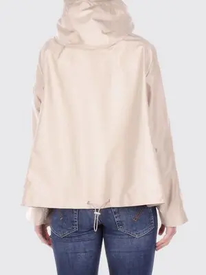 FAY Hooded Parka In Technical Poplin - Sand