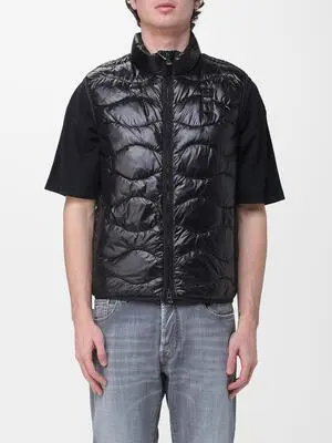 BLAUER. Padded Nylon Vest - Black