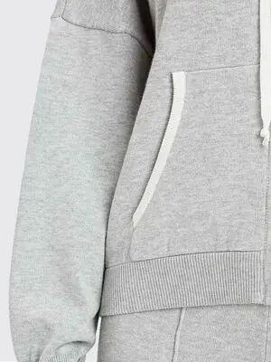 TWINSET Cotton Blend Hooded Sweatshirt