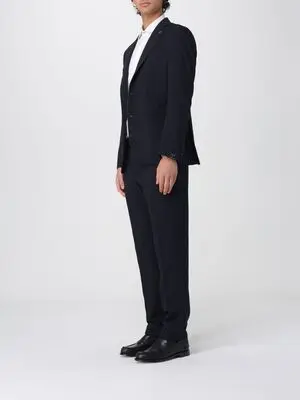 MANUEL RITZ Single-breasted Suit In Wool Blend