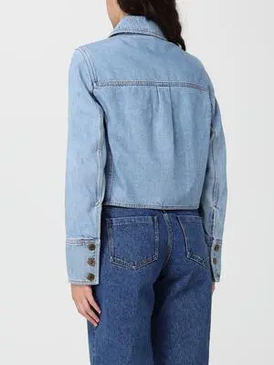 Balmain Crop Denim Jacket