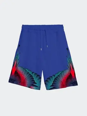 COUNTY OF MILAN Shorts - Gnawed Blue