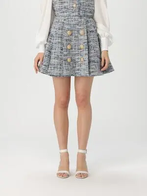 Balmain Skirt Colour - Blue