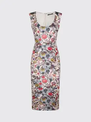 Roberto Cavalli Printed Jersey Midi Dress