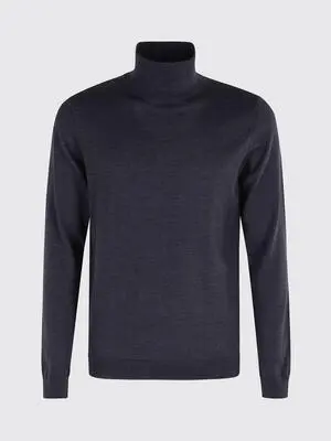 ROBERTO COLLINA Turtleneck Jumper - Denim
