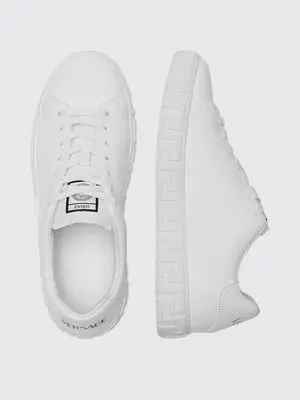Versace Greca Leather Sneakers