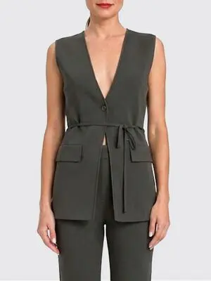 TWINSET Viscose Blend Vest - Green