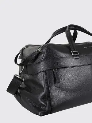 Orciani Micron Duffle Bag In Hammered Leather