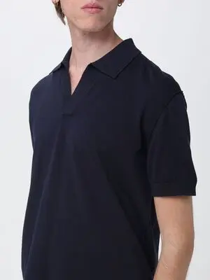 PAOLO PECORA Virgin Wool Polo Shirt