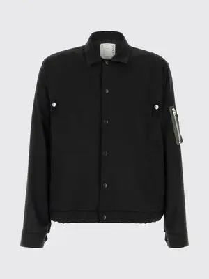 Sacai Wool Blend Shirt Jacket